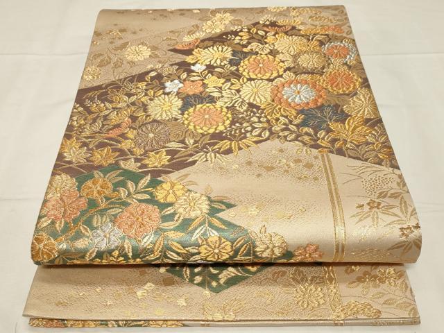 ■■■　サイズ　■■■ 長さ 420cm 幅 31cm程 ■■■　商品詳細　■■■ 【正絹】 詳細に関しましては、画像をご確認ください。 大変上質な逸品になります。 お安く出品致しますので、是非この機会にいかがでしょうか？ ■■■　注意事項...