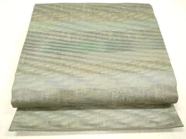 ■■■　サイズ　■■■ 長さ 426cm 幅 30.5cm程 ■■■　商品詳細　■■■ 【正絹】 状態は接写画像のように 柄止まり・手先に折れ線、裏地・太鼓に薄い汚れがございますが その他特に目立ったシミ汚れなどもなく大変良い状態です。 大...