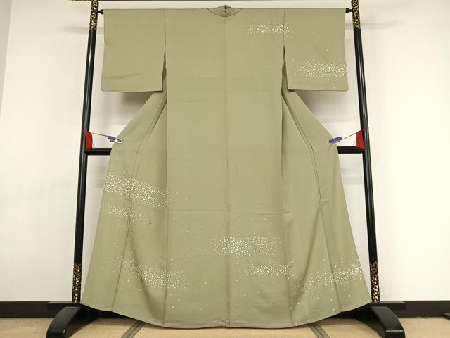 ■■■　サイズ　■■■ 身丈 162cm（肩から） 裄丈 65cm 袖丈 48cm　縫込み 0cm 袖幅 33cm 前幅 24cm 後幅 29cm 着物縫いこみ 内揚げ 2cm 裄 お袖側 約3cm　身頃側 約3cm ■■■　商品詳細　■■...