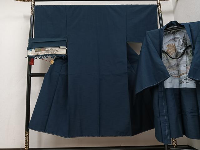 ■■■　サイズ　■■■ 【着物】 身丈 137.5cm（肩から） 裄丈 67.5cm 袖丈 45cm　縫込み 6cm 袖幅 34cm 前幅 27cm 後幅 30cm 着物縫いこみ 内揚げ 6cm 裄 お袖側 約4.5cm　身頃側 約4cm ...