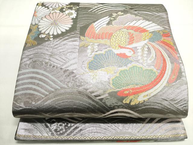■■■　サイズ　■■■ 長さ 442cm 幅 31cm程 ■■■　商品詳細　■■■ 【正絹・関西仕立て】 詳細に関しましては、画像をご確認ください。 大変上質な逸品になります。 お安く出品致しますので、是非この機会にいかがでしょうか？ ※汚...