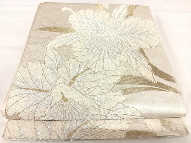 ■■■　サイズ　■■■ 長さ 412cm 幅 30.5cm程 ■■■　商品詳細　■■■ 【正絹・芯なし】 詳細に関しましては、画像をご確認ください。 大変上質な逸品になります。 お安く出品致しますので、是非この機会にいかがでしょうか？ ■■...