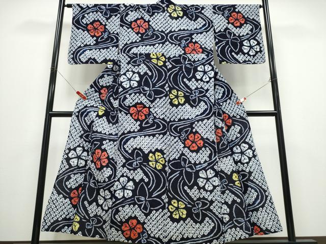 ■■■　サイズ　■■■ 身丈 152cm（肩から） 裄丈 66cm 袖丈 46cm　縫込み 2.5cm 袖幅 33.5cm 前幅 23.5cm 後幅 31cm 着物縫いこみ 内揚げ 0cm 裄 お袖側 約3cm　身頃側 約0cm ■■■　商...