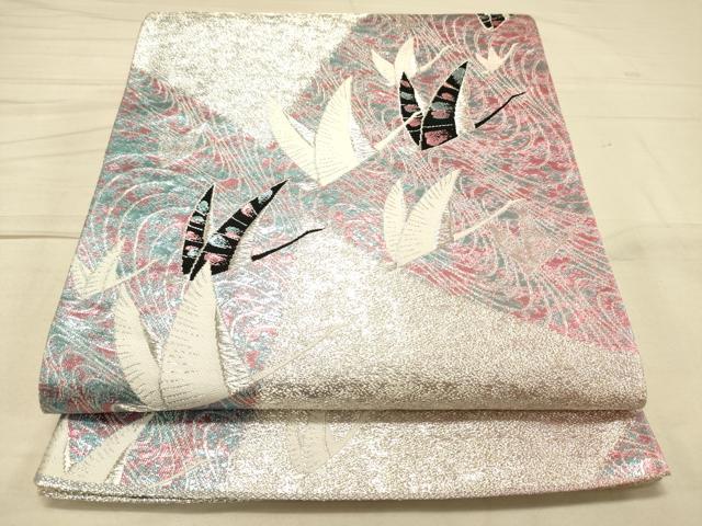 ■■■　サイズ　■■■ 長さ 426cm 幅 31cm程 ■■■　商品詳細　■■■ 【正絹・関西仕立て】 詳細に関しましては、画像をご確認ください。 大変上質な逸品になります。 お安く出品致しますので、是非この機会にいかがでしょうか？ ※汚...