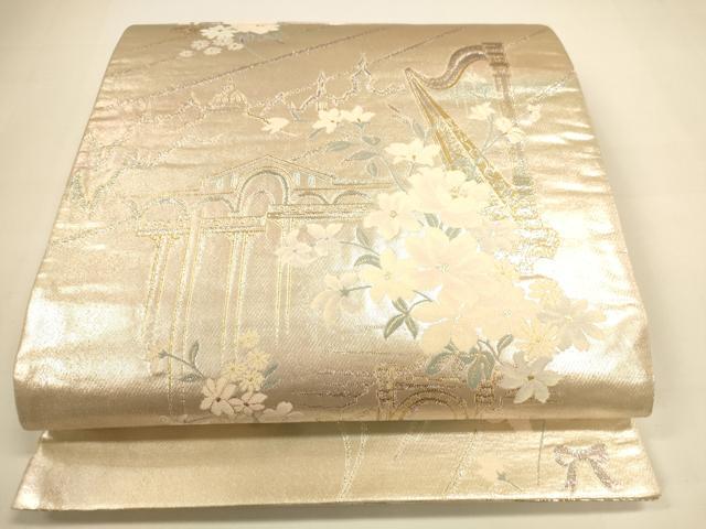 ■■■　サイズ　■■■ 長さ 436cm 幅 31cm程 ■■■　商品詳細　■■■ 【正絹】 詳細に関しましては、画像をご確認ください。 大変上質な逸品になります。 お安く出品致しますので、是非この機会にいかがでしょうか？ ■■■　注意事項...