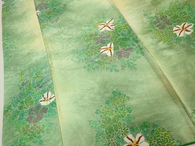 ■■■　サイズ　■■■ 身丈 165cm（肩から） 裄丈 66cm 袖丈 46cm　縫込み 2cm 袖幅 34cm 前幅 27cm 後幅 31cm 着物縫いこみ 内揚げ 0cm 裄 お袖側 約3cm　身頃側 約3cm ■■■　商品詳細　■■...