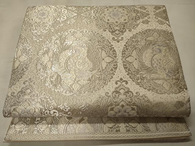 ■■■　サイズ　■■■ 長さ 420cm 幅 30.5cm程 ■■■　商品詳細　■■■ 【正絹】 詳細に関しましては、画像をご確認ください。 大変上質な逸品になります。 お安く出品致しますので、是非この機会にいかがでしょうか？ ■■■　注意...