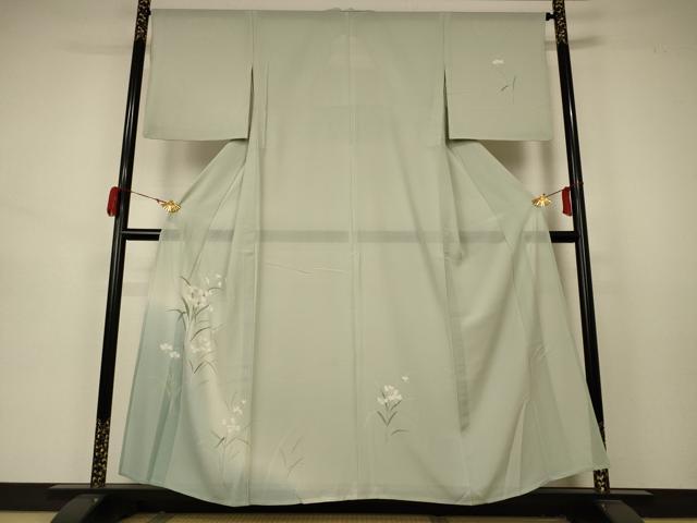 ■■■　サイズ　■■■ 身丈 156.5cm（肩から） 裄丈 65.5cm 袖丈 47.5cm　縫込み 3.5cm 袖幅 33cm 前幅 25cm 後幅 32.5cm 着物縫いこみ 内揚げ 10cm 裄 お袖側 約1.5cm　身頃側 約1....