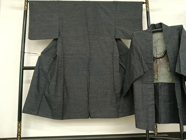 ■■■　サイズ　■■■ 【着物】 身丈 133cm（肩から） 裄丈 65cm 袖丈 49cm　縫込み 4cm 袖幅 32.5cm 前幅 25.5cm 後幅 31cm 着物縫いこみ 内揚げ 4cm 裄 お袖側 約2cm　身頃側 約1cm 【羽...