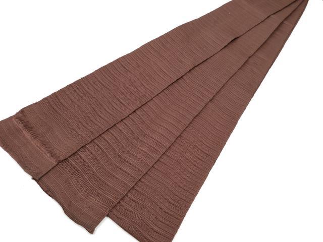■■■　サイズ　■■■ 長さ 404cm 幅 10cm程 ■■■　商品詳細　■■■ 【正絹】 状態は締めてはおりますが 特に目立ったシミ汚れなどもなく大変良い状態です。 本場筑前博多織は、福岡県福岡市博多区やその周辺で生産される絹織物です。...