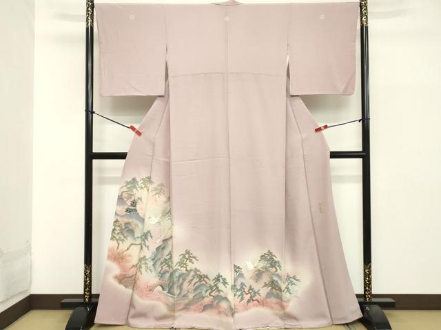 ■■■　サイズ　■■■ 身丈 165cm（肩から） 裄丈 66.5cm 袖丈 48cm　縫込み 5cm 袖幅 35cm 前幅 25cm 後幅 30cm 着物縫いこみ 内揚げ 3cm 裄 お袖側 約2cm　身頃側 約2cm ■■■　商品詳細　...