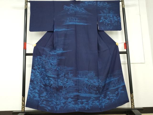■■■　サイズ　■■■ 身丈 155cm（肩から） 裄丈 65cm 袖丈 48cm　縫込み 2.5cm 袖幅 34cm 前幅 24.5cm 後幅 29cm 着物縫いこみ 内揚げ 2cm 裄 お袖側 約2cm　身頃側 約3cm ■■■　商品詳...