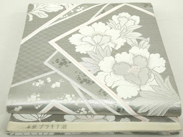 ■■■　サイズ　■■■ 長さ 420cm 幅 31cm程 ■■■　商品詳細　■■■ 【正絹】 詳細に関しましては、画像をご確認ください。 大変上質な逸品になります。 お安く出品致しますので、是非この機会にいかがでしょうか？ ※汚れ等に関しま...