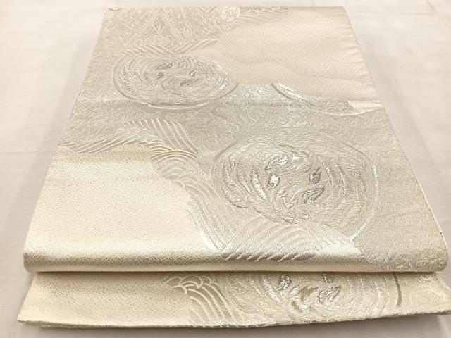 ■■■　サイズ　■■■ 長さ 436cm 幅 30cm程 ■■■　商品詳細　■■■ 【正絹・芯なし】 詳細に関しましては、画像をご確認ください。 大変上質な逸品になります。 お安く出品致しますので、是非この機会にいかがでしょうか？ ■■■　...