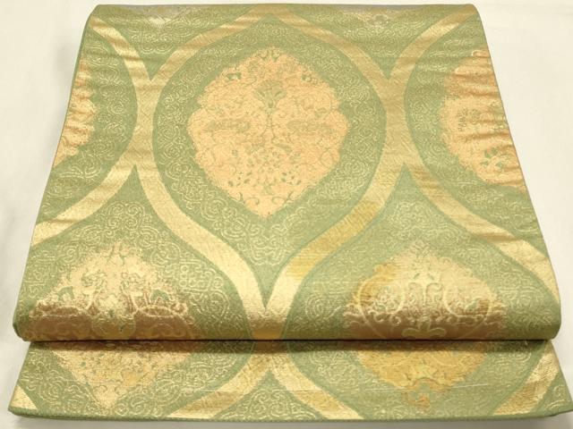 ■■■　サイズ　■■■ 長さ 422cm 幅 30.5cm程 ■■■　商品詳細　■■■ 【正絹・芯なし】 詳細に関しましては、画像をご確認ください。 大変上質な逸品になります。 お安く出品致しますので、是非この機会にいかがでしょうか？ ■■...