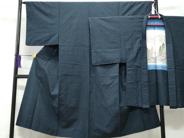 ■■■　サイズ　■■■ 【着物】 身丈 136.5cm（肩から） 裄丈 65.5cm 袖丈 47cm　縫込み 0cm 袖幅 33.5cm 前幅 26cm 後幅 30cm 着物縫いこみ 内揚げ 5.5cm 裄 お袖側 約1cm　身頃側 約4c...