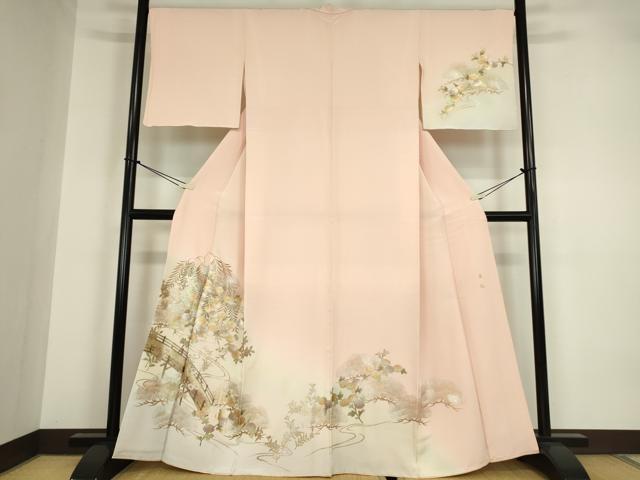 ■■■　サイズ　■■■ 身丈 161cm（肩から） 裄丈 69cm 袖丈 47.5cm　縫込み 5cm 袖幅 35cm 前幅 24cm 後幅 30.5cm 着物縫いこみ 内揚げ 5.5cm 裄 お袖側 約3.5cm　身頃側 約4cm ■■■...