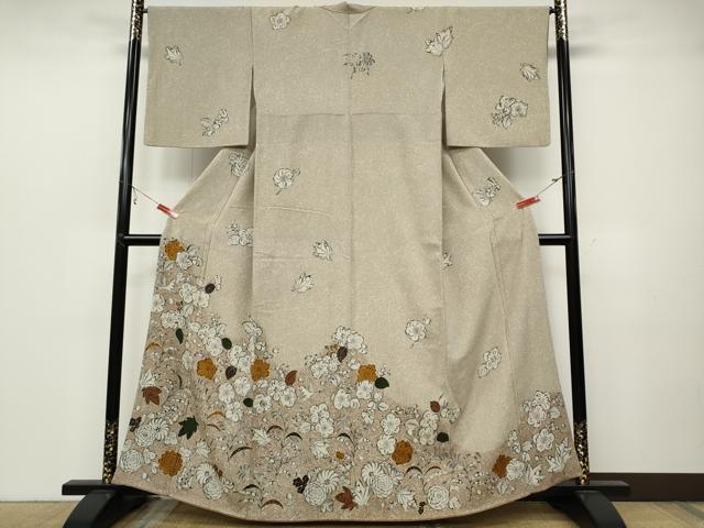 ■■■　サイズ　■■■ 身丈 161cm（肩から） 裄丈 65cm 袖丈 49cm　縫込み 10cm 袖幅 33.5cm 前幅 25cm 後幅 30cm 着物縫いこみ 内揚げ 9cm 裄 お袖側 約1cm　身頃側 約1cm ■■■　商品詳細...