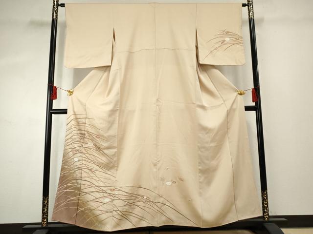 ■■■　サイズ　■■■ 身丈 155.5cm（肩から） 裄丈 63.5cm 袖丈 49.5cm　縫込み 2cm 袖幅 33cm 前幅 23cm 後幅 28.5cm 着物縫いこみ 内揚げ 8.5cm 裄 お袖側 約3cm　身頃側 約4cm ■...