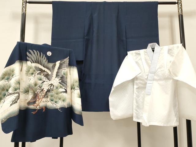■■■　サイズ　■■■ 【祝着】 身丈 101cm（肩から） 裄丈 48cm（肩上げ　4cm） 袖丈 55.5cm　縫込み 2.5cm 袖幅 30.5cm 前幅 17cm 後幅 23.5cm 着物縫いこみ 内揚げ 0cm （腰上げ　0cm）...