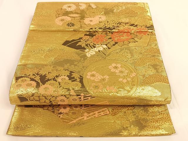 ■■■　サイズ　■■■ 長さ 422cm 幅 31cm程 ■■■　商品詳細　■■■ 【正絹】 詳細に関しましては、画像をご確認ください。 大変上質な逸品になります。 お安く出品致しますので、是非この機会にいかがでしょうか？ ■■■　注意事項...