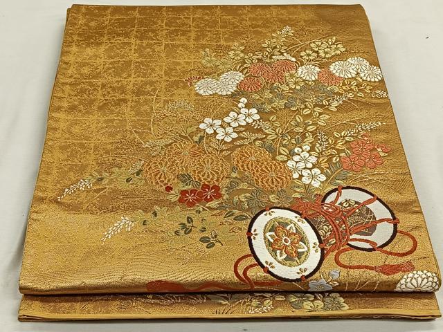 ■■■　サイズ　■■■ 長さ 470cm 幅 31cm程 ■■■　商品詳細　■■■ 【正絹】 詳細に関しましては、画像をご確認ください。 大変上質な逸品になります。 お安く出品致しますので、是非この機会にいかがでしょうか？ ■■■　注意事項...