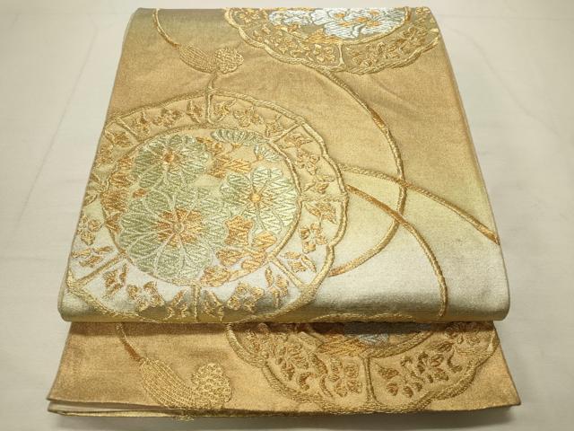 ■■■　サイズ　■■■ 長さ 410cm 幅 30cm程 ■■■　商品詳細　■■■ 【正絹・芯なし】 詳細に関しましては、画像をご確認ください。 大変上質な逸品になります。 お安く出品致しますので、是非この機会にいかがでしょうか？ ■■■　...