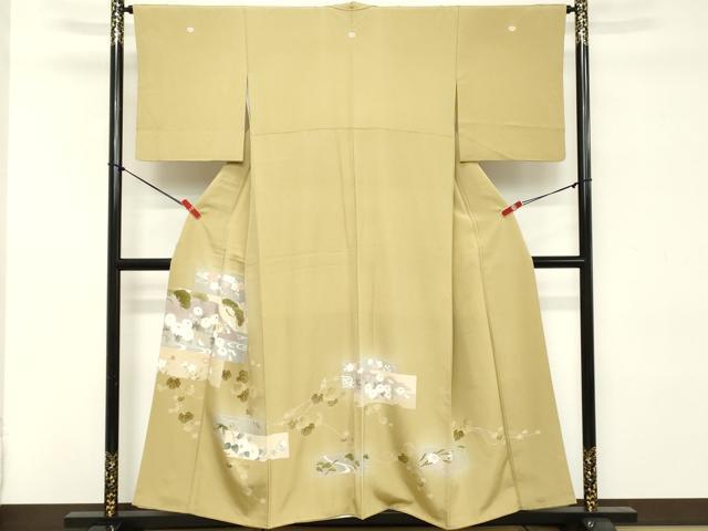 ■■■　サイズ　■■■ 身丈 155cm（肩から） 裄丈 65cm 袖丈 48cm　縫込み 1.5cm 袖幅 33cm 前幅 25cm 後幅 31cm 着物縫いこみ 内揚げ 15cm 裄 お袖側 約2cm　身頃側 約3cm ■■■　商品詳細...
