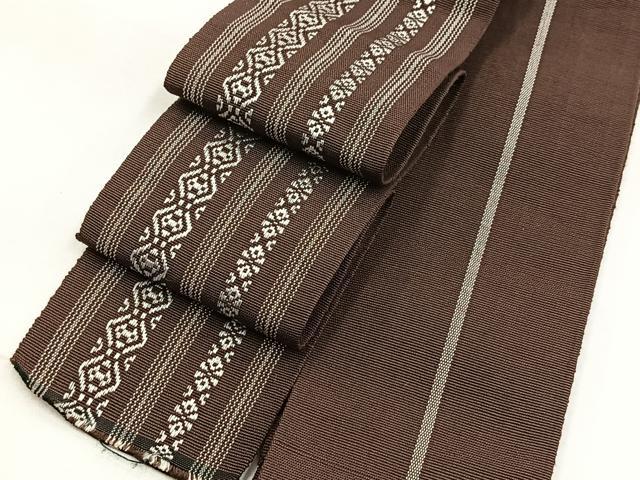 ■■■　サイズ　■■■ 長さ 374cm 幅 9.5cm程 ■■■　商品詳細　■■■ 【交織】 詳細に関しましては、画像をご確認ください。 お安く出品致しますので、是非この機会にいかがでしょうか？ ※両側未かがりですが着用には問題ありません...