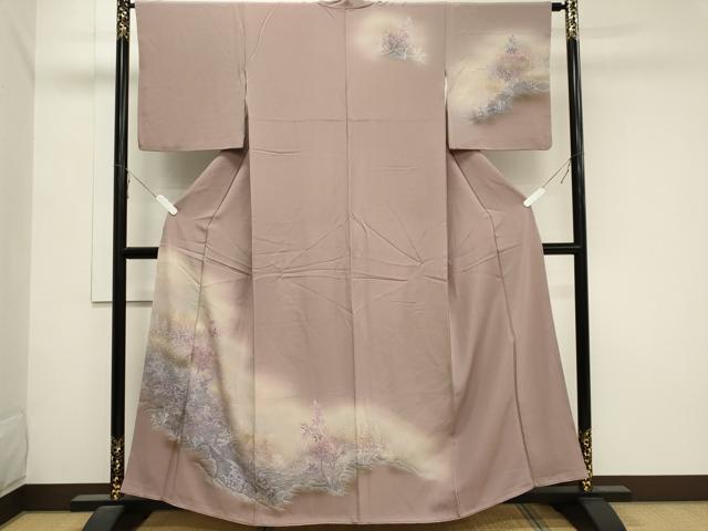 ■■■　サイズ　■■■ 身丈 159cm（肩から） 裄丈 65cm 袖丈 46cm　縫込み 4.5cm 袖幅 33cm 前幅 24.5cm 後幅 30.5cm 着物縫いこみ 内揚げ 6.5cm 裄 お袖側 約3cm　身頃側 約3.5cm ■...