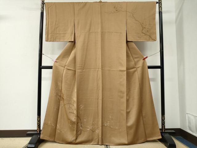 ■■■　サイズ　■■■ 身丈 164cm（肩から） 裄丈 66.5cm 袖丈 48cm　縫込み 5cm 袖幅 35cm 前幅 24cm 後幅 30cm 着物縫いこみ 内揚げ 0cm 裄 お袖側 約1cm　身頃側 約2cm ■■■　商品詳細　...