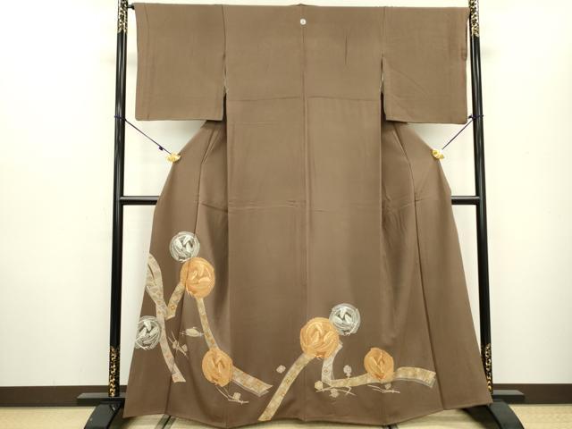 ■■■　サイズ　■■■ 身丈 161cm（肩から） 裄丈 65cm 袖丈 47cm　縫込み 2cm 袖幅 34cm 前幅 24cm 後幅 30cm 着物縫いこみ 内揚げ 5cm 裄 お袖側 約0cm　身頃側 約2cm ■■■　商品詳細　■■...