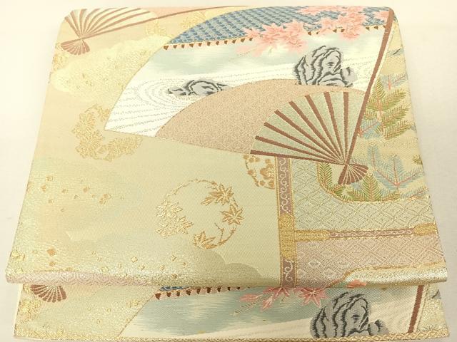 ■■■　サイズ　■■■ 長さ 434cm 幅 30.5cm程 ■■■　商品詳細　■■■ 【正絹・芯なし・関西仕立て】 詳細に関しましては、画像をご確認ください。 大変上質な逸品になります。 お安く出品致しますので、是非この機会にいかがでしょ...