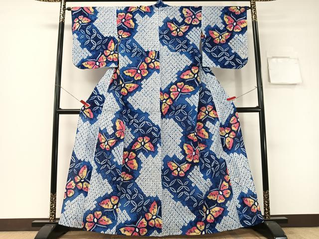■■■　サイズ　■■■ 身丈 162.5cm（肩から） 裄丈 63.5cm 袖丈 48cm　縫込み 3.5cm 袖幅 33cm 前幅 23.5cm 後幅 30cm 着物縫いこみ 内揚げ 0cm 裄 お袖側 約1.5cm　身頃側 約1.5cm...