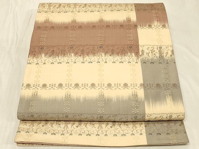 ■■■　サイズ　■■■ 長さ 430cm 幅 30.5cm程 ■■■　商品詳細　■■■ 【正絹】 詳細に関しましては、画像をご確認ください。 大変上質な逸品になります。 お安く出品致しますので、是非この機会にいかがでしょうか？ ※汚れ等に関...