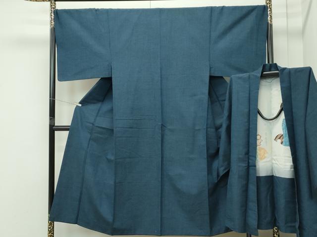 ■■■　サイズ　■■■ 【着物】 身丈 147.5cm（肩から） 裄丈 70cm 袖丈 48.5cm 袖幅 35.5cm 前幅 26cm 後幅 30.5cm 着物縫いこみ 内揚げ 0cm 裄 お袖側 約 2cm　身頃側 約 2cm 【羽織】...