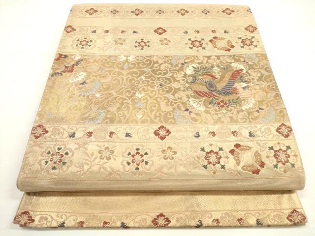 ■■■　サイズ　■■■ 長さ 424cm 幅 31cm程 ■■■　商品詳細　■■■ 【正絹・芯なし】 詳細に関しましては、画像をご確認ください。 大変上質な逸品になります。 お安く出品致しますので、是非この機会にいかがでしょうか？ ■■■　...