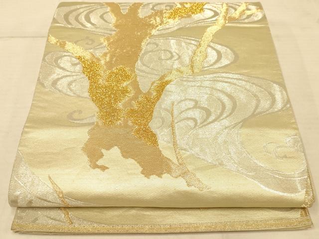 ■■■　サイズ　■■■ 長さ 410cm 幅 30.5cm程 ■■■　商品詳細　■■■ 【正絹・芯なし】 詳細に関しましては、画像をご確認ください。 大変上質な逸品になります。 お安く出品致しますので、是非この機会にいかがでしょうか？ ■■...