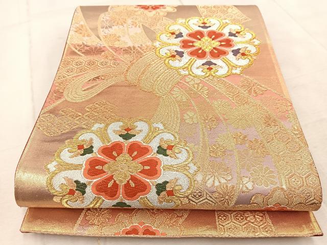 ■■■　サイズ　■■■ 長さ 428cm 幅 30.5cm程 ■■■　商品詳細　■■■ 【正絹】 詳細に関しましては、画像をご確認ください。 大変上質な逸品になります。 お安く出品致しますので、是非この機会にいかがでしょうか？ ■■■　注意...