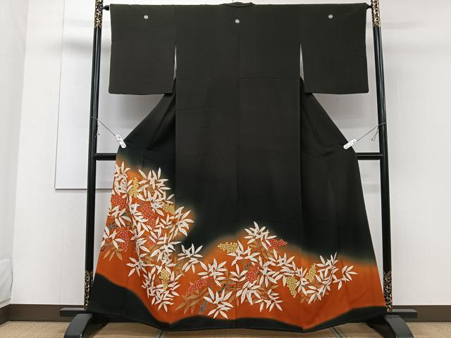 ■■■　サイズ　■■■ 身丈 160cm（肩から） 裄丈 64cm 袖丈 47cm　縫込み 5cm 袖幅 32.5cm 前幅 24.5cm 後幅 30.5cm 着物縫いこみ 内揚げ 3.5cm 裄 お袖側 約3.5cm　身頃側 約2.5cm...