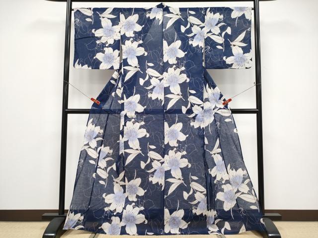 ■■■　サイズ　■■■ 身丈 167cm（肩から） 裄丈 66cm 袖丈 48cm　縫込み 0cm 袖幅 34.5cm 前幅 25cm 後幅 30cm 着物縫いこみ 内揚げ 0cm 裄 お袖側 約0cm　身頃側 約0cm ■■■　商品詳細　...