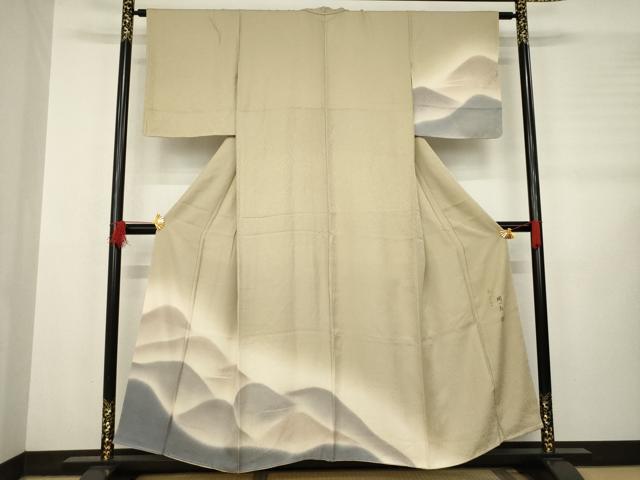 ■■■　サイズ　■■■ 身丈 153cm（肩から） 裄丈 63cm 袖丈 47cm　縫込み 8cm 袖幅 32cm 前幅 26cm 後幅 30cm 着物縫いこみ 内揚げ 13cm 裄 お袖側 約4cm　身頃側 約5.5cm ■■■　商品詳細...