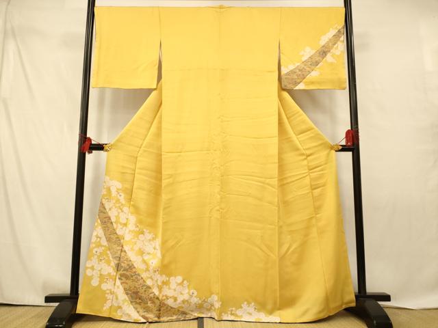 ■■■　サイズ　■■■ 身丈 164.5cm（肩から） 裄丈 67.5cm 袖丈 47cm　縫込み 6.5cm 袖幅 34.5cm 前幅 24.5cm 後幅 30cm 着物縫いこみ 内揚げ 2cm 裄 お袖側 約1.5cm　身頃側 約2cm...