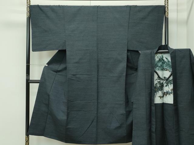 ■■■　サイズ　■■■ 【着物】 身丈 142.5cm（肩から） 裄丈 69cm 袖丈 48cm 袖幅 35cm 前幅 24.5cm 後幅 30cm 着物縫いこみ 内揚げ 6cm 裄 お袖側 約 3cm　身頃側 約 1cm 【羽織】 身丈 ...