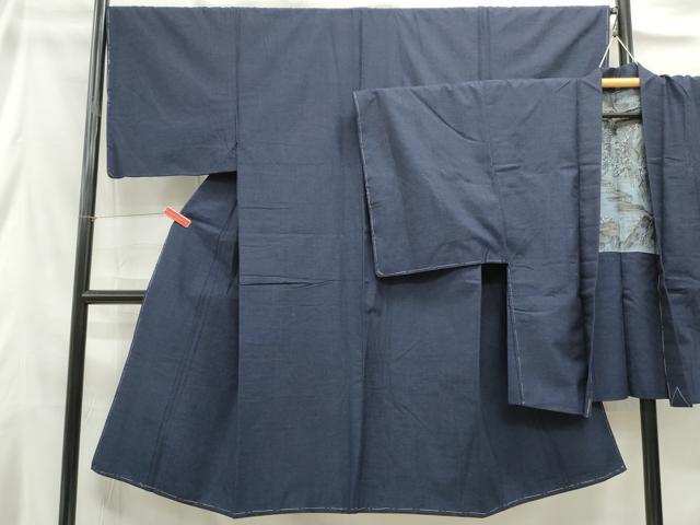 ■■■　サイズ　■■■ 【着物】 身丈 130.5cm（肩から） 裄丈 67cm 袖丈 48cm　縫込み 5cm 袖幅 34cm 前幅 26cm 後幅 30cm 着物縫いこみ 内揚げ 6cm 裄 お袖側 約6cm　身頃側 約4cm 【羽織】...