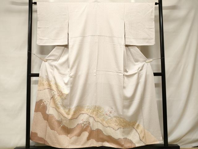 ■■■　サイズ　■■■ 身丈 154cm（肩から） 裄丈 64cm 袖丈 47cm　縫込み 3cm 袖幅 33cm 前幅 24cm 後幅 30cm 着物縫いこみ 内揚げ 7cm 裄 お袖側 約2cm　身頃側 約3cm ■■■　商品詳細　■■...