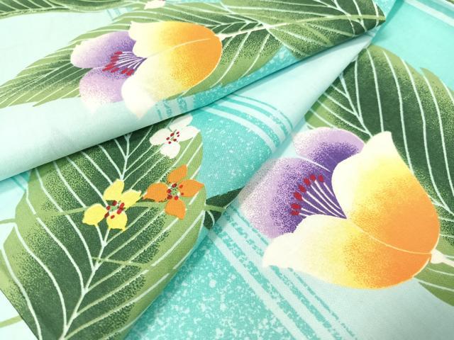 ■■■　サイズ　■■■ 身丈 161cm（肩から） 裄丈 68cm 袖丈 48cm　縫込み 1.5cm 袖幅 34.5cm 前幅 24.5cm 後幅 30.5cm 着物縫いこみ 内揚げ 0cm 裄 お袖側 約2cm　身頃側 約0cm ■■■...