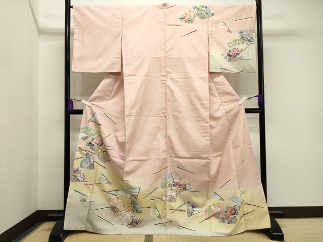 ■■■　サイズ　■■■ 身丈 168.5cm（肩から） 裄丈 67cm 袖丈 50.5cm　縫込み 4cm 袖幅 35cm 前幅 25.5cm 後幅 31cm 着物縫いこみ 内揚げ 3cm 裄 お袖側 約2.5cm　身頃側 約3.5cm ■...