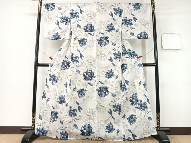 ■■■　サイズ　■■■ 身丈 165.5cm（肩から） 裄丈 67.5cm 袖丈 48.5cm　縫込み 1cm 袖幅 34cm 前幅 25cm 後幅 30.5cm 着物縫いこみ 内揚げ 0cm 裄 お袖側 約1cm　身頃側 約0cm ■■■...