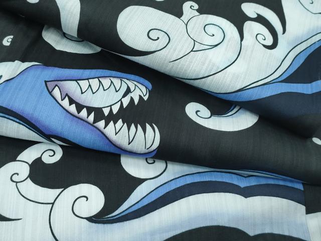 ■■■　サイズ　■■■ 身丈 144.5cm（肩から） 裄丈 68.5cm 袖丈 48cm　縫込み 0cm 袖幅 34.5cm 前幅 26.5cm 後幅 30.5cm 着物縫いこみ 内揚げ 0cm 裄 お袖側 約0cm　身頃側 約0cm ■...